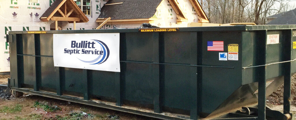 Dumpster Rental Service - Bullitt Septic Service